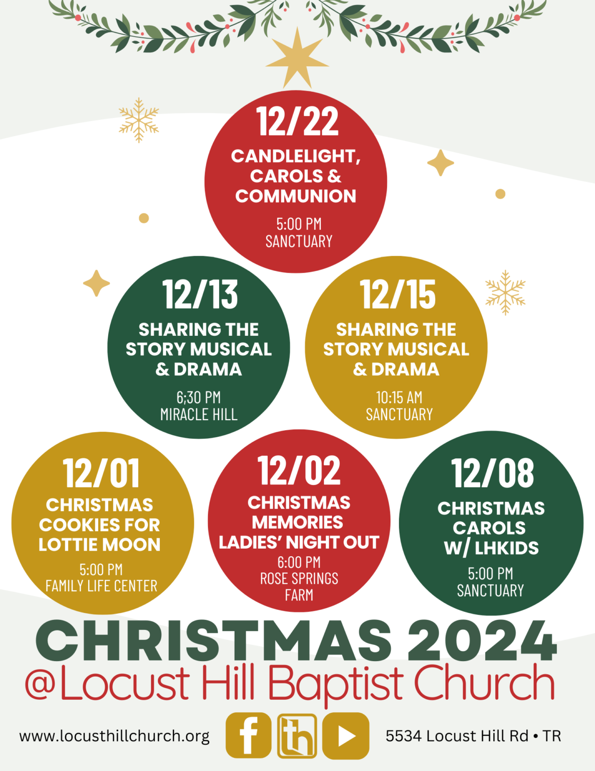 Christmas - LOCUST HILL BAPTIST CHURCH